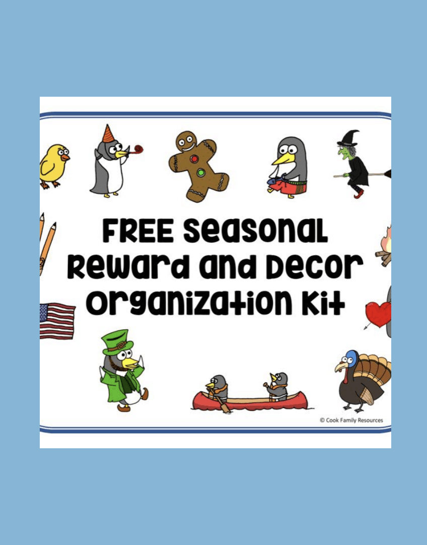 Grab Your FREE Reward System Organization Kit - Cook Family Resources